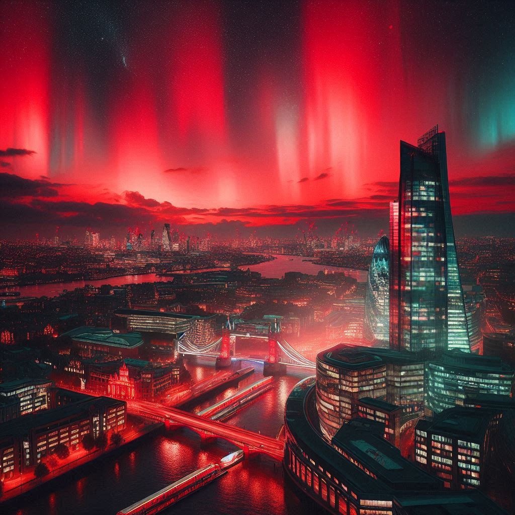 Red Aurora by ZUNO | Suno