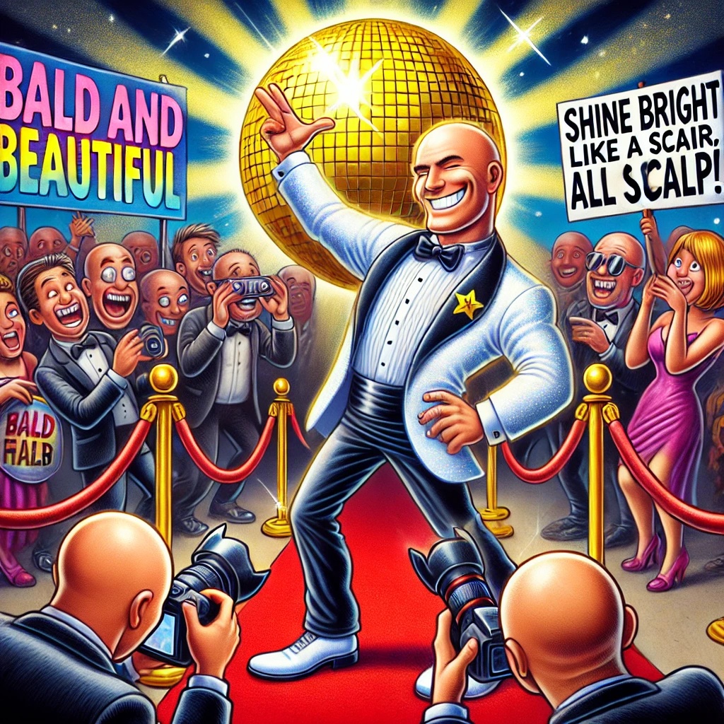 "Bald and Beautiful" (A power ballad for the follicle-free) by Cyborg ...