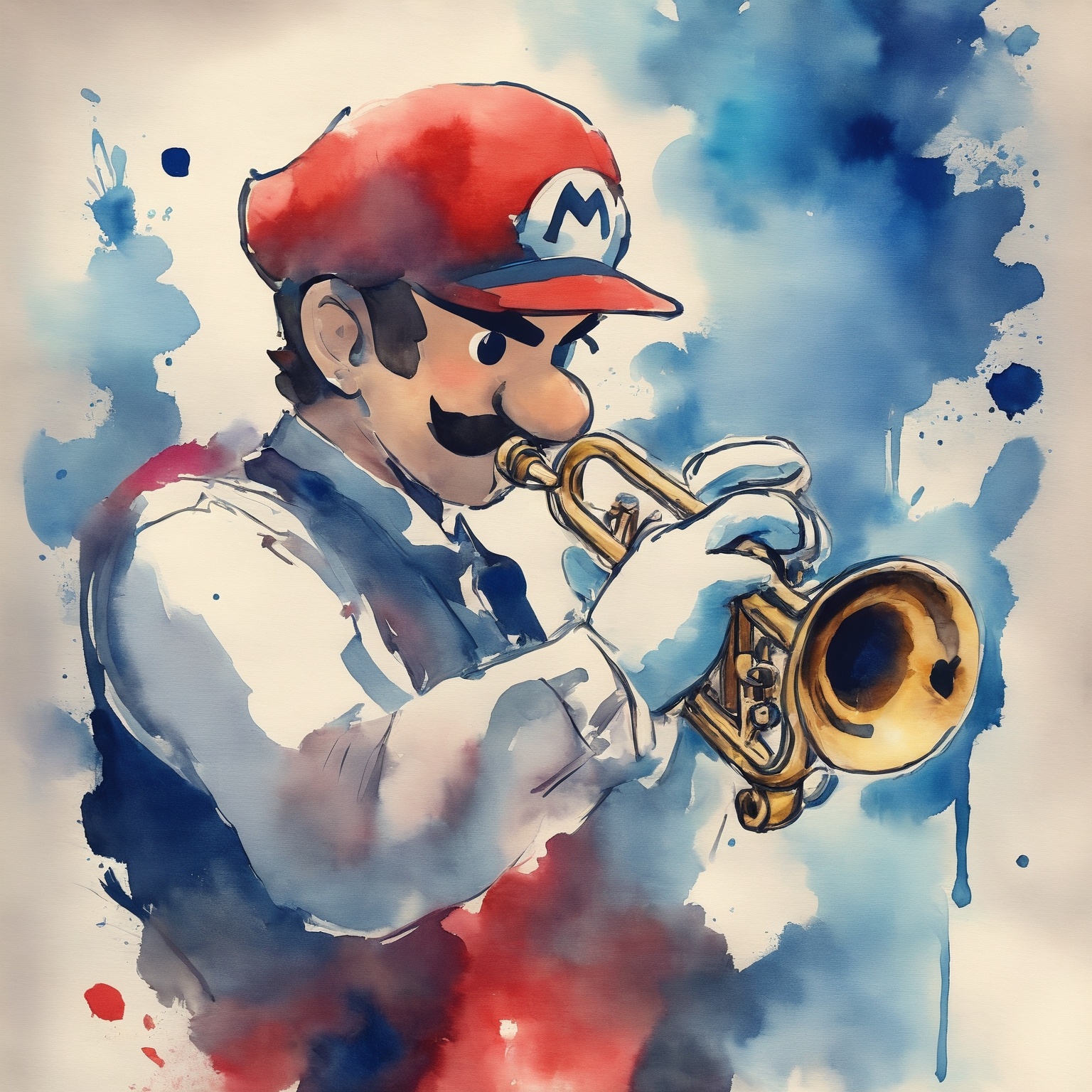 Swing Little Trumpet Swing (Mario?) by @toxicphantom220 | Suno