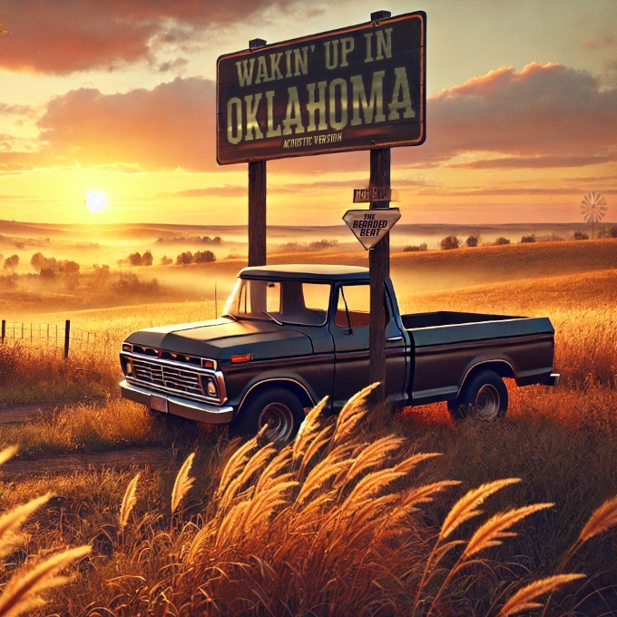 Wakin’ Up in Oklahoma (Acoustic Version) by The Bearded Beat | Suno