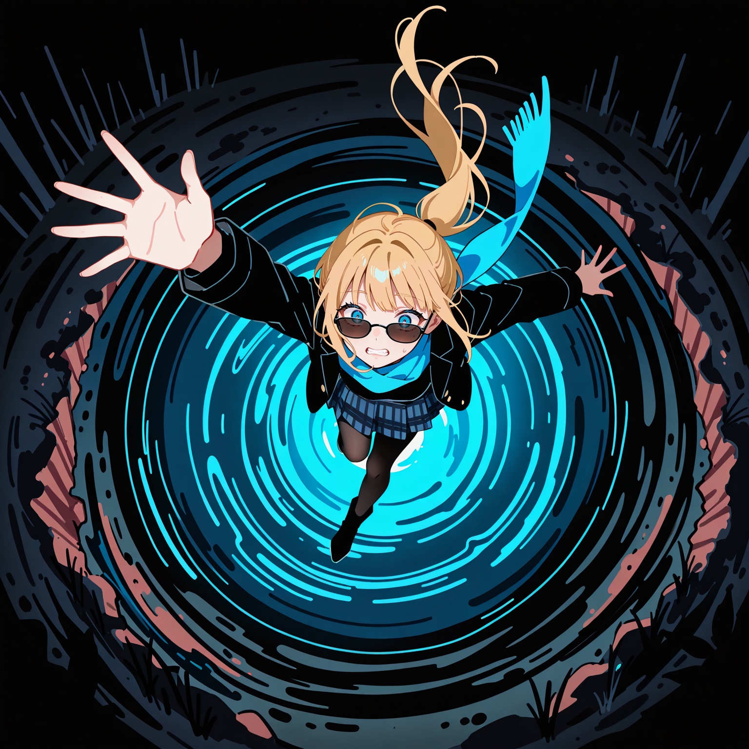 Falling Down Into Jazz Hell by Zeroes | Suno