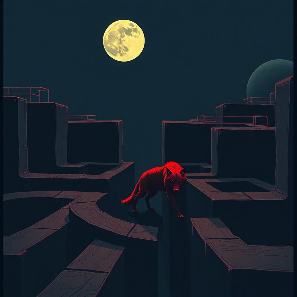 Nightmare Labyrinth ～The deep red of darkness～ v2 by 桜柊 安曇望 | Suno