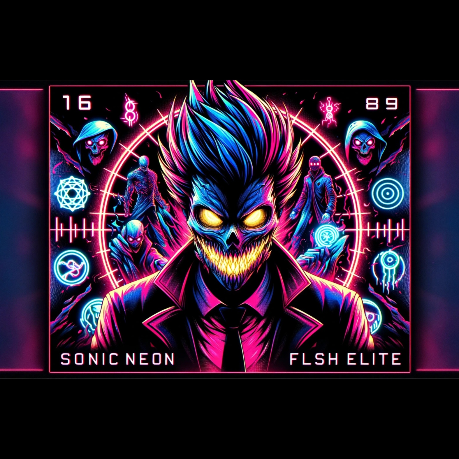 Sonic Neon Flesh Elite (Remastered) by JawDropHighTop | Suno