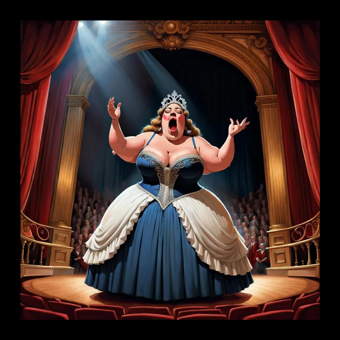 As the Fat Lady Sings by Stratacat 2000 | Suno