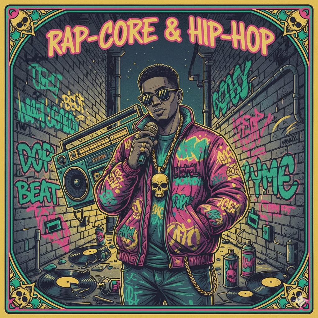 Hip-Hop / Rap-Core by @highspeedthroatsinging9038 | Suno