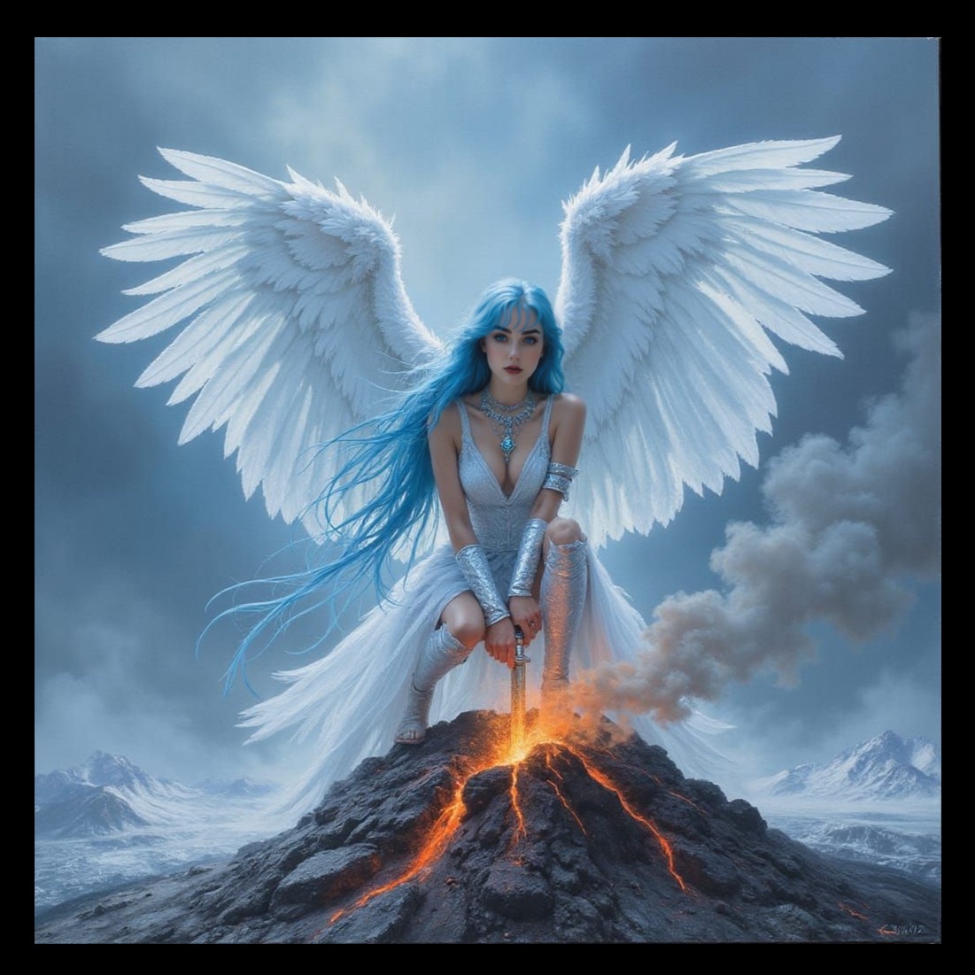 Frost Angels Fury by Dark Angel Nyx | Suno