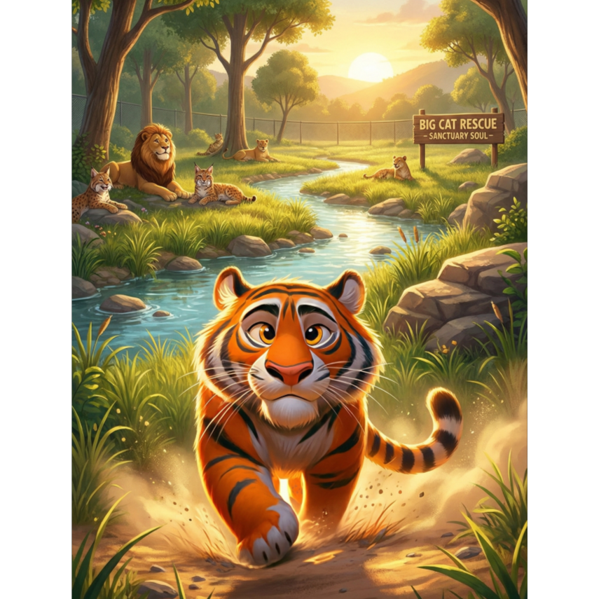 Sanctuary Soul (Free at Last) by Tiger__ | Suno