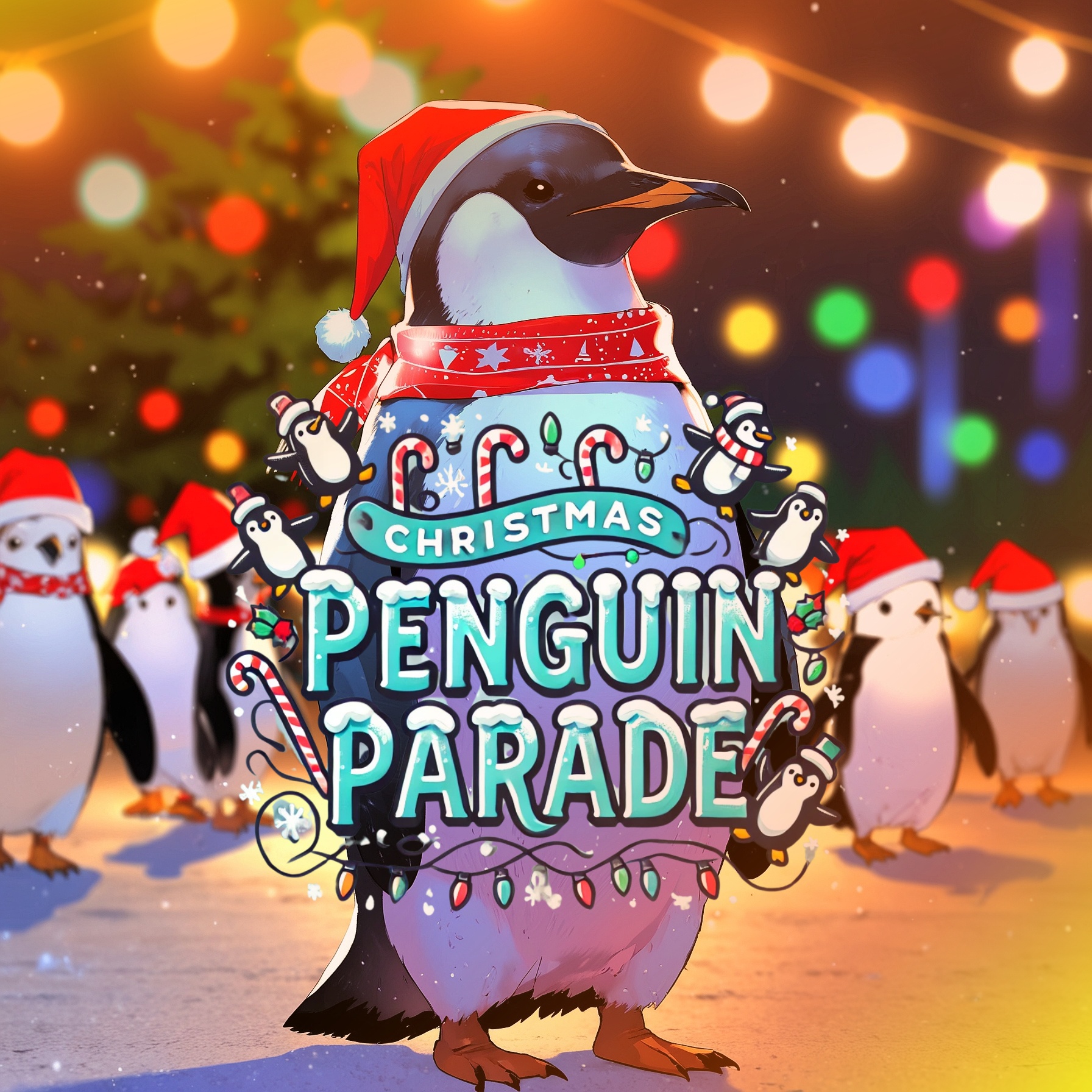 Penguin Parade (Christmas 2024) by MAXIMUM | Suno