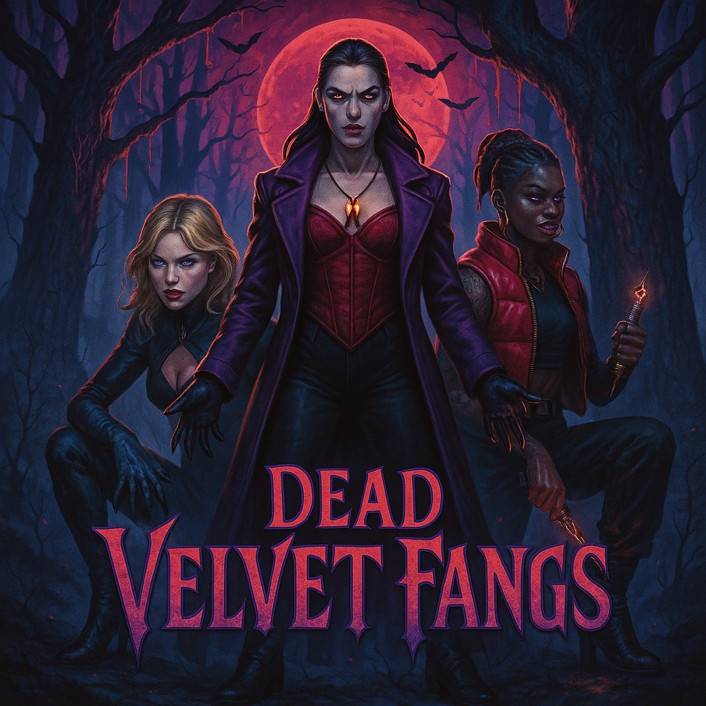 Dead Velvet Fangs - Queen of the Undead by After Dark DJ | Suno