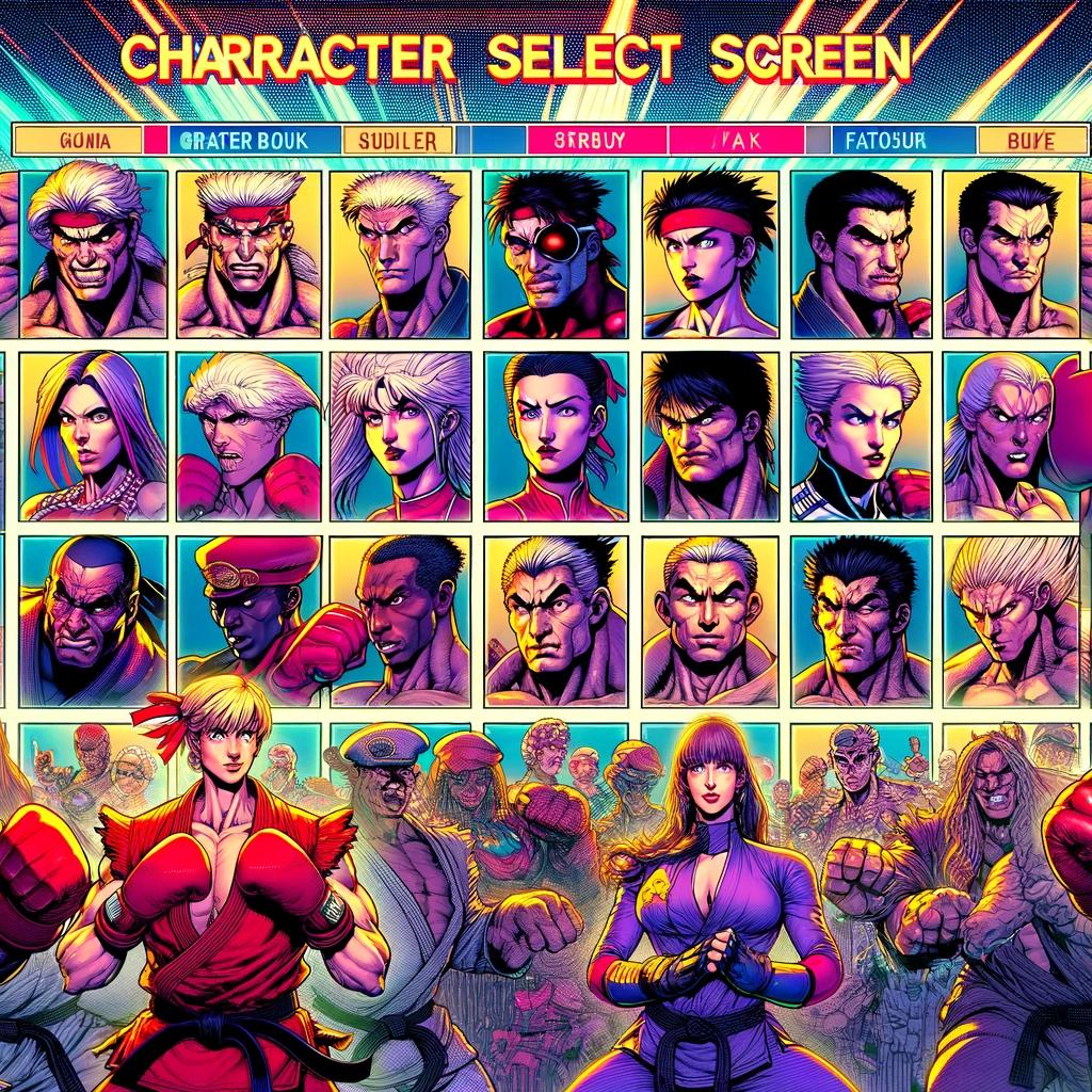 Character Select by @wanderingexpressions810 | Suno