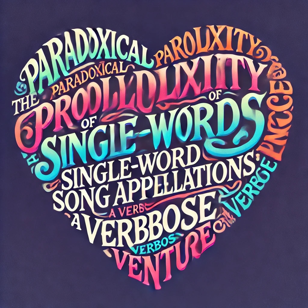 The Paradoxical Prolixity of Single-Word Song Appellations: by ...