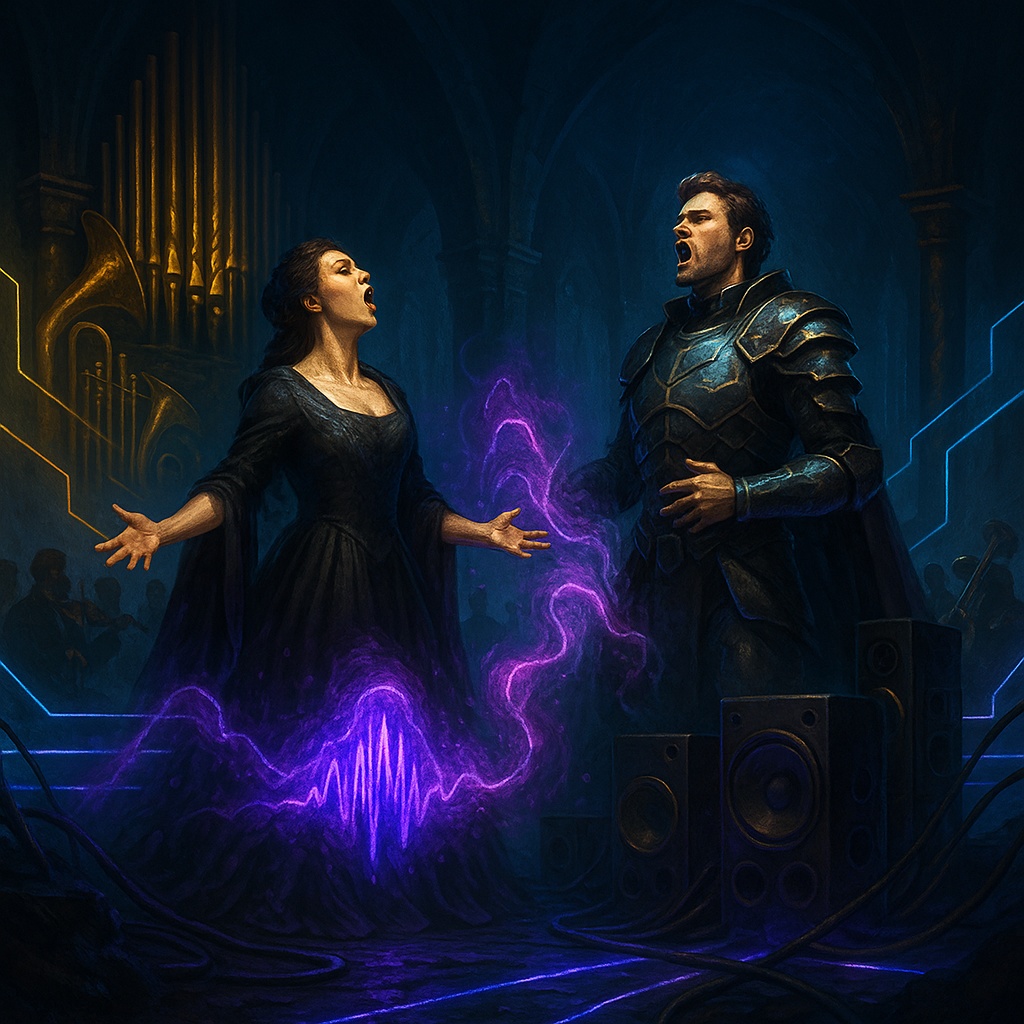 [Scene VII – Subterranean Throne Room] by Quixoticat | Suno