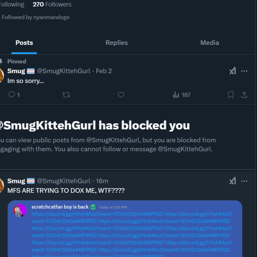 SMUG BLOCKED ME ON TWITTER AGAIN (The Sequel Squel Of Smug Blocked Me ...