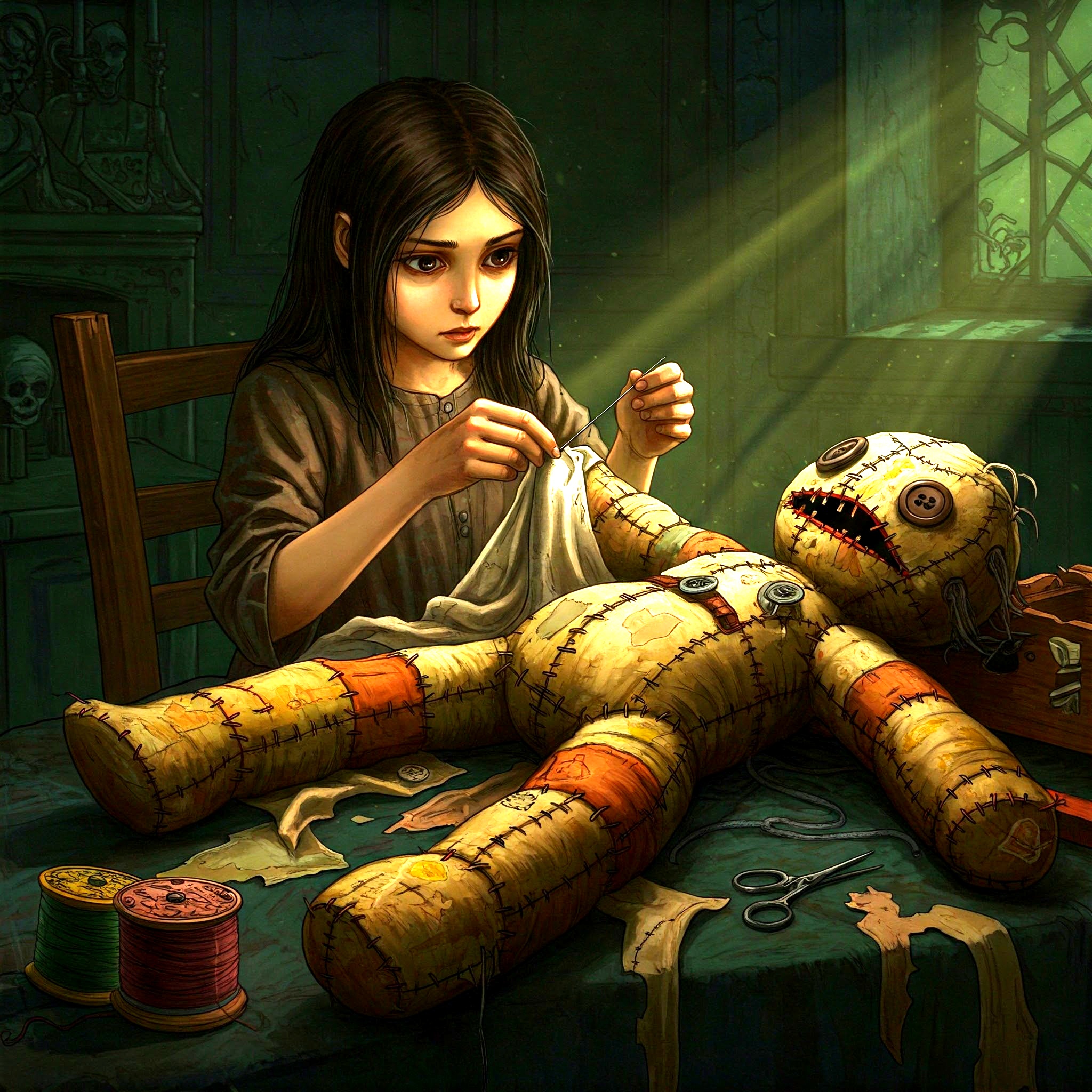 Stitched Together by Musette (The Minstrel Toy) | Suno