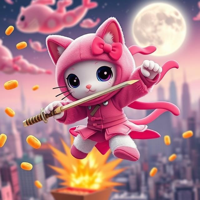 Kitty Katana~ Snack Attacka! [SSC7, Finland] by AndreAskMe | Suno