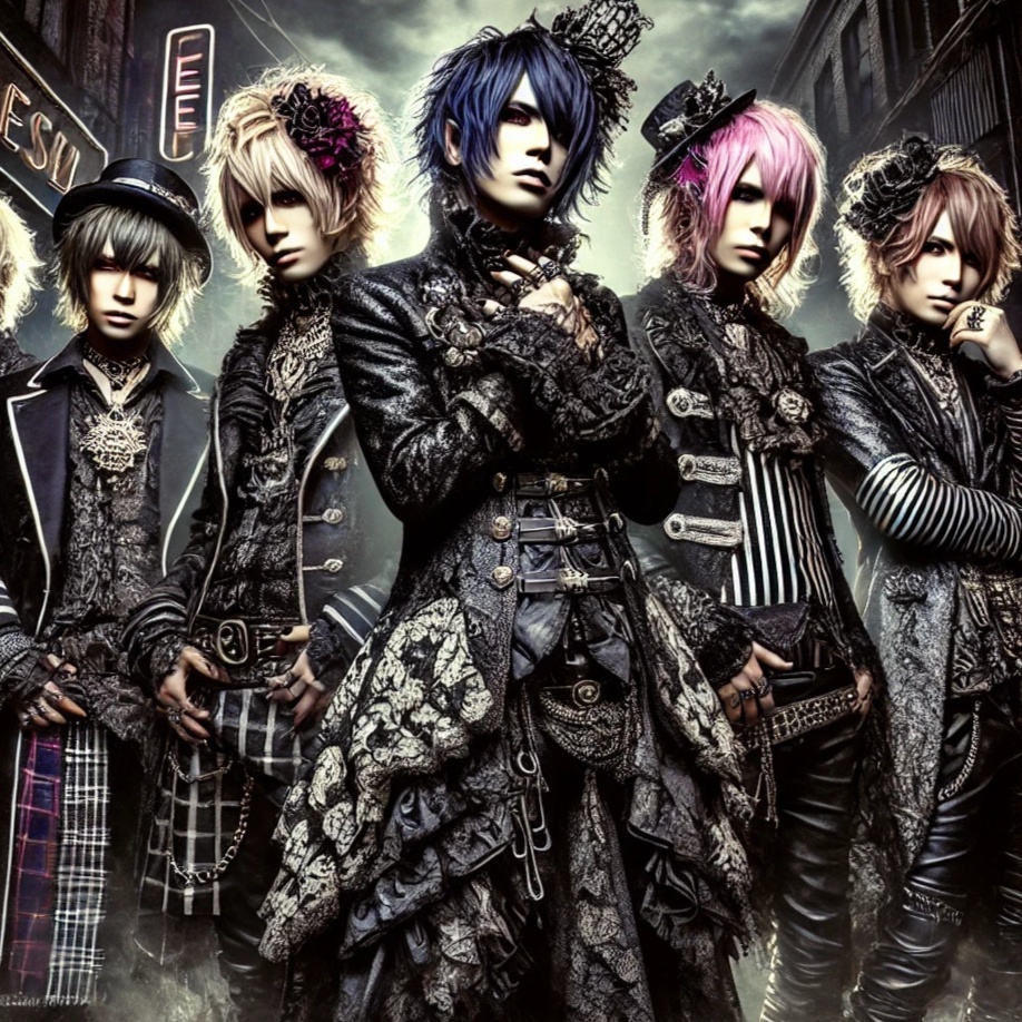 Visual kei by @aoimusicaoi | Suno