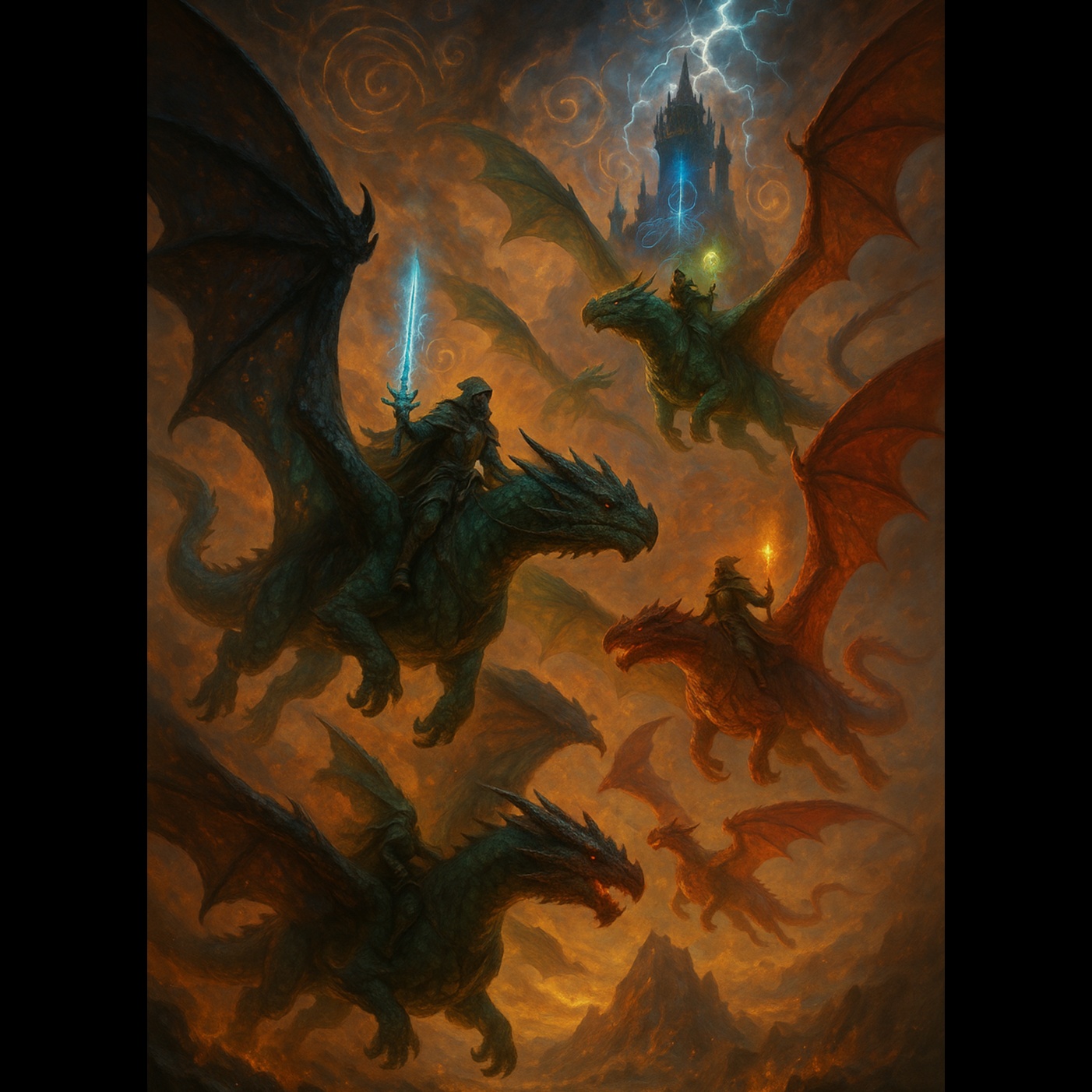 Dragons' Reign 𝓡𝓮𝓲𝓶𝓪𝓰𝓲𝓷𝓮𝓭 by Darek Stargazer | Suno