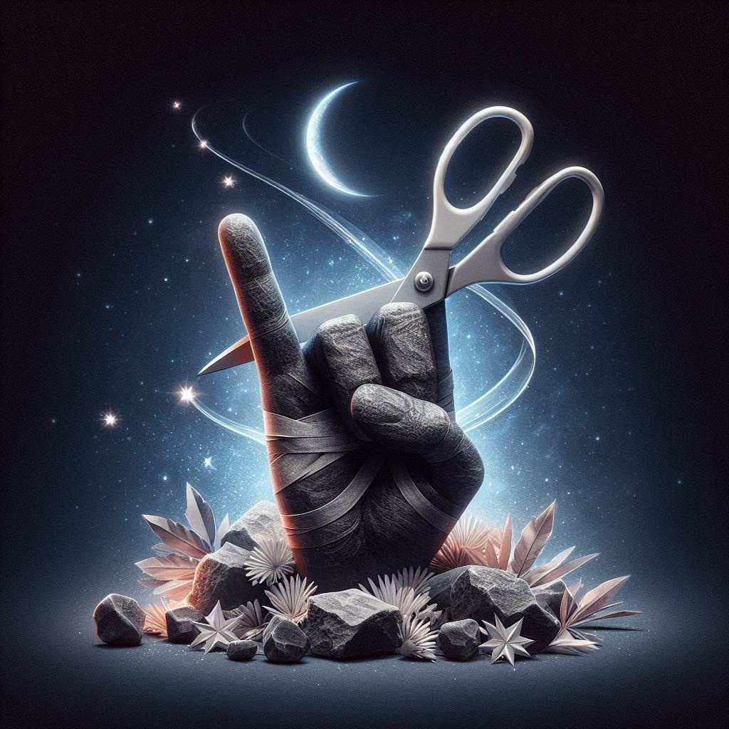 Stone, paper, scissors by @upliftingstreamingservice426 | Suno