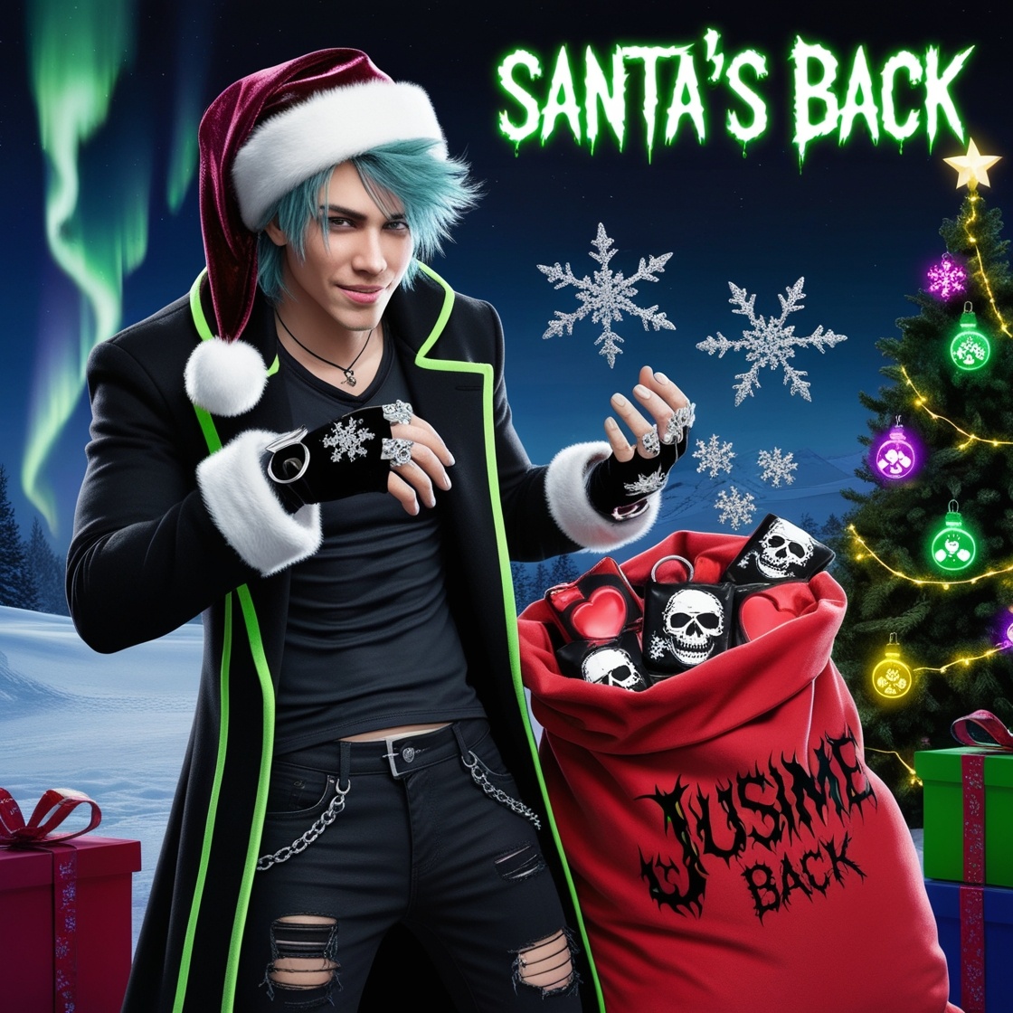 Santa’s Back (Christmas Rave II) by JUSIME [Suno Goes Alternative] | Suno