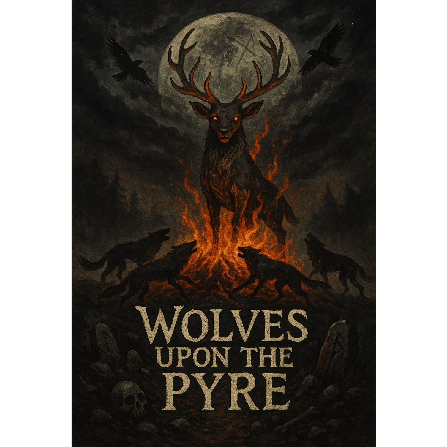 Wolves upon the pyre by CodexOmega | Suno