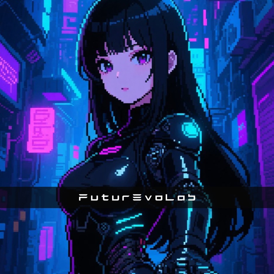 ネオンの中でキスして (Kiss Me in Neon) by FuturEvoLab | Suno