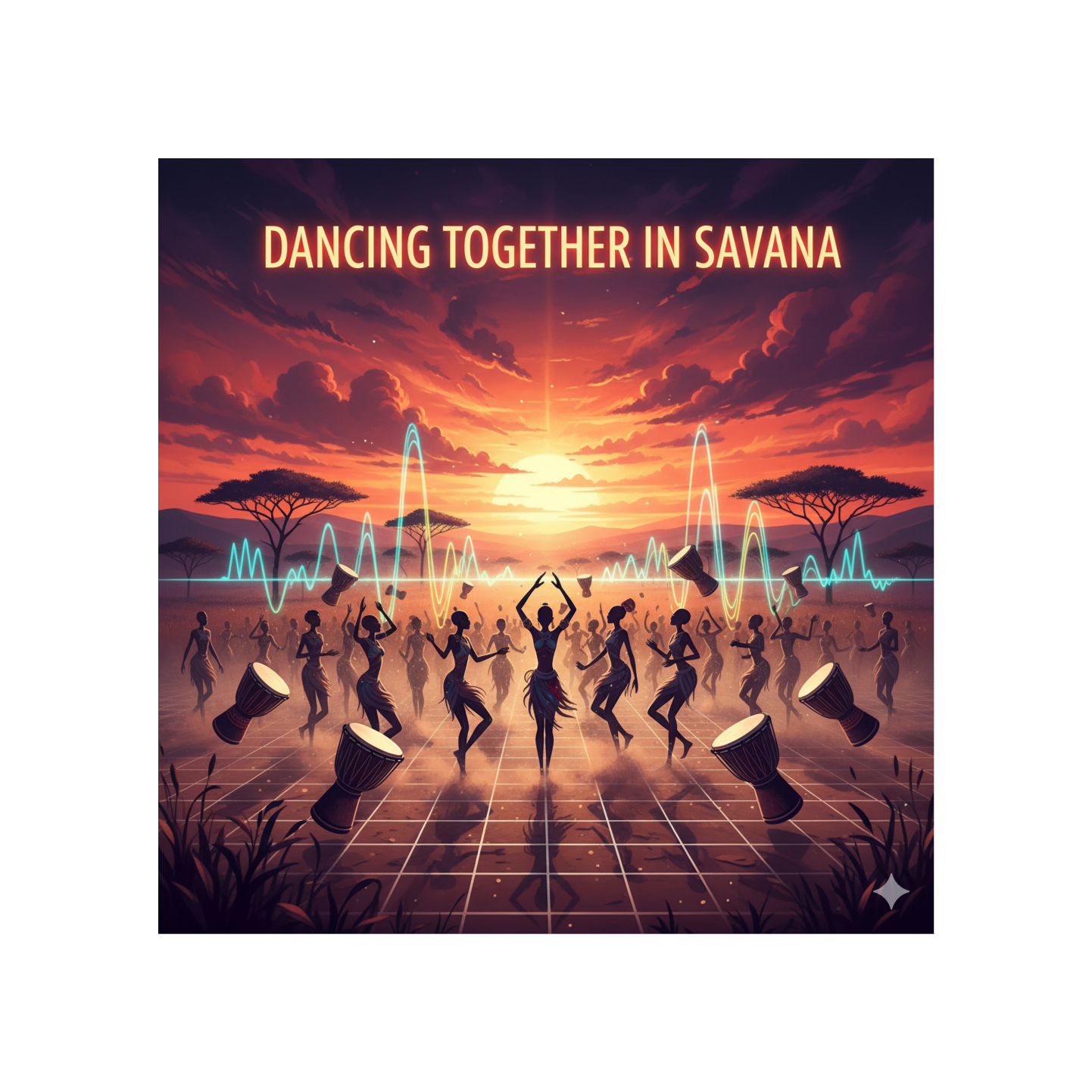 Dancing together in Savana Instrumental by Artistic Intelligence | Suno