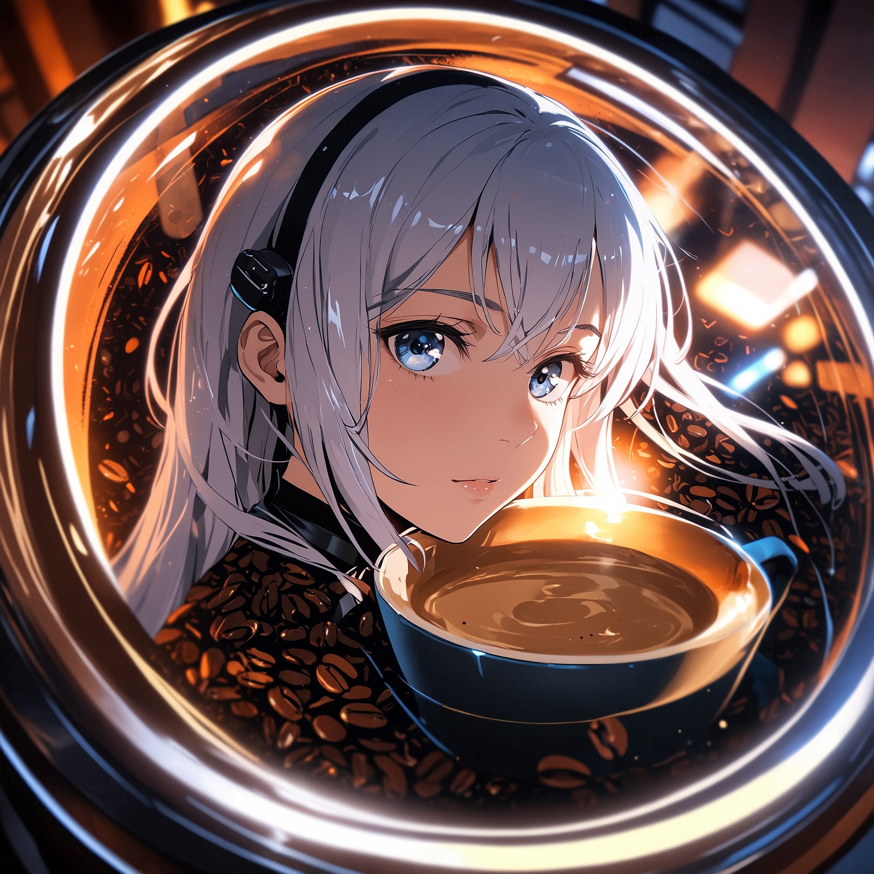 MMM ah coffee by 🌙 Inu-Kaze poppin 🌸🌪️ | Suno