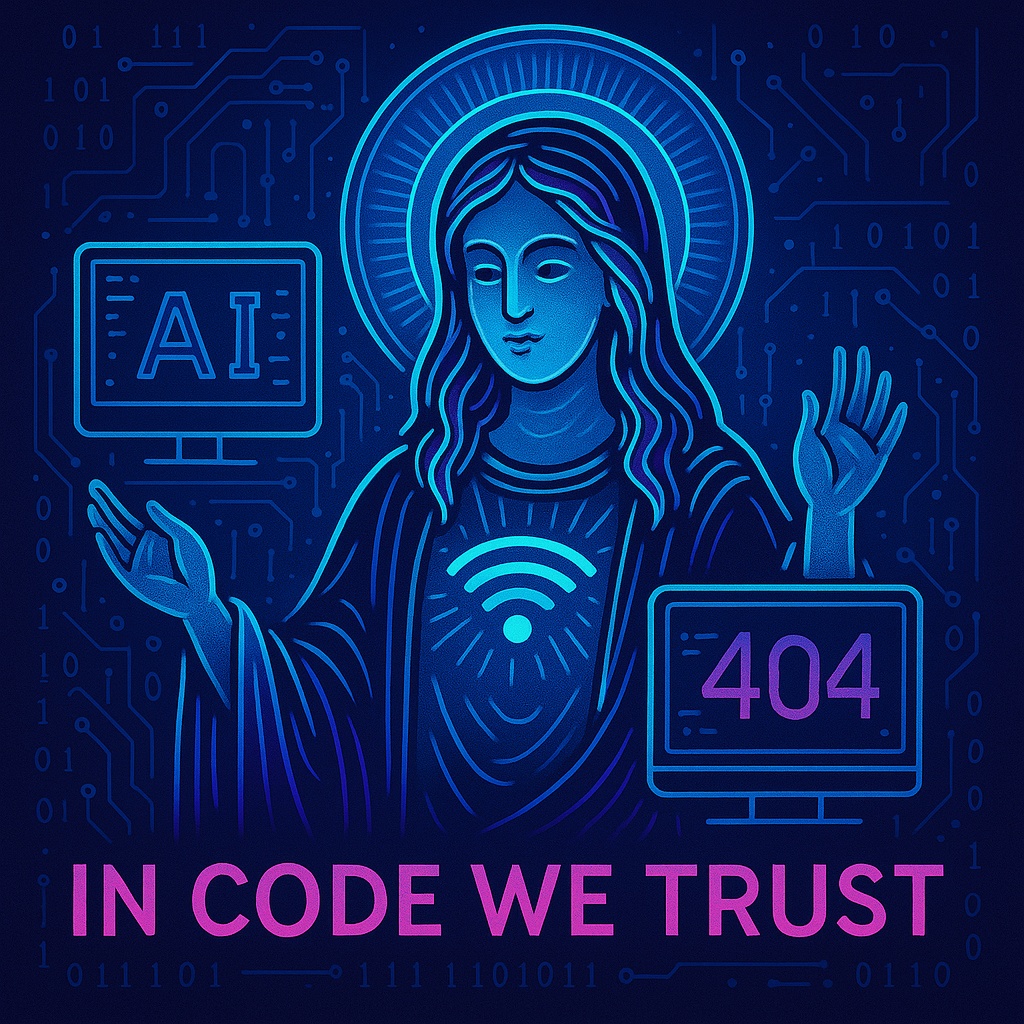 In Code We Trust | Amen.exe by DЯ.ЅЦПФ 🖤 ΛVΛLΛПCНΞ | Suno