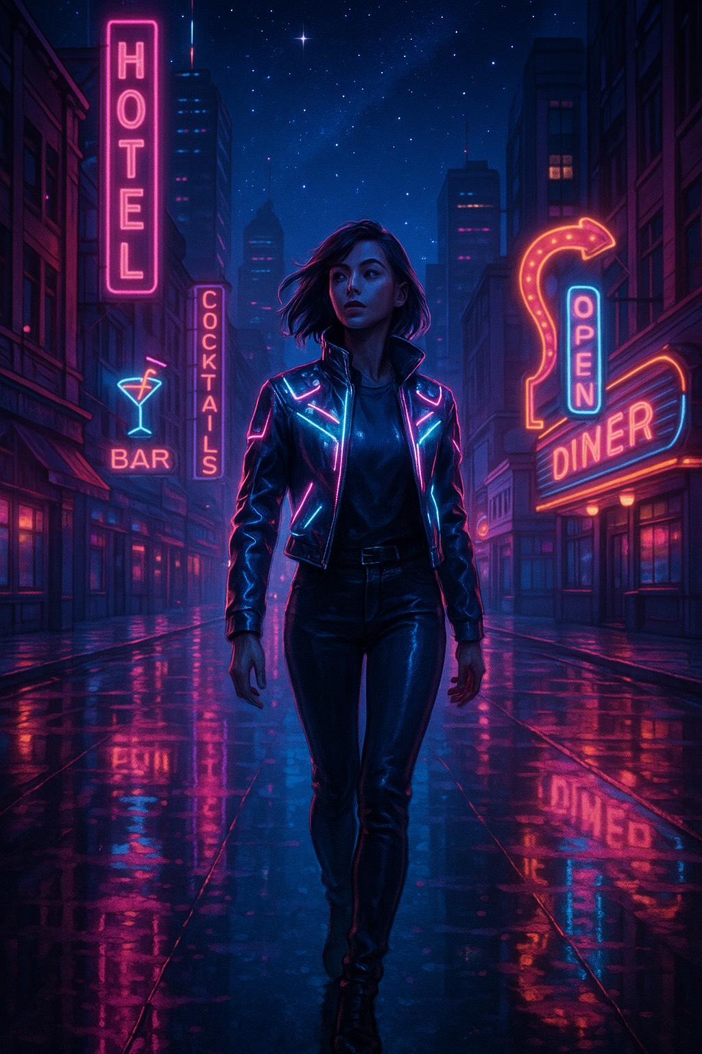 Neon Dreamer by bam | Suno