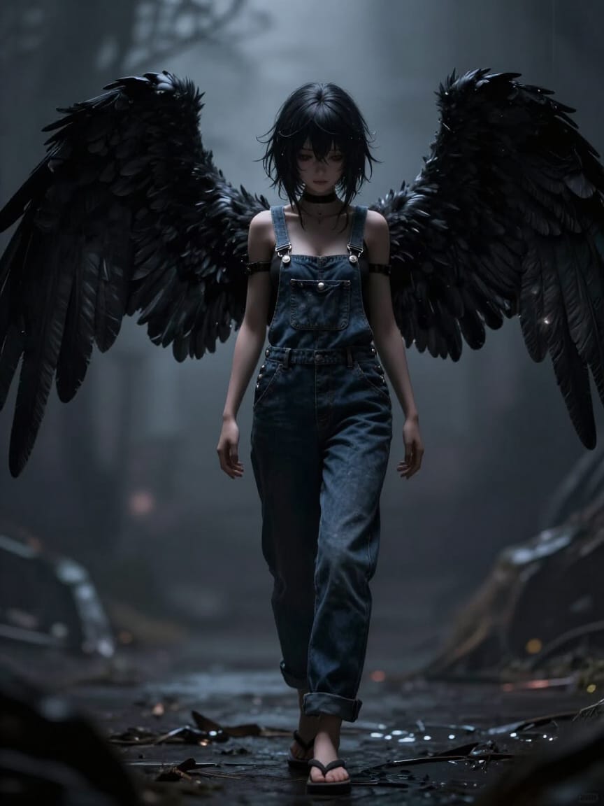 Dark Angel in Dungarees by Dark Angel Nyx | Suno