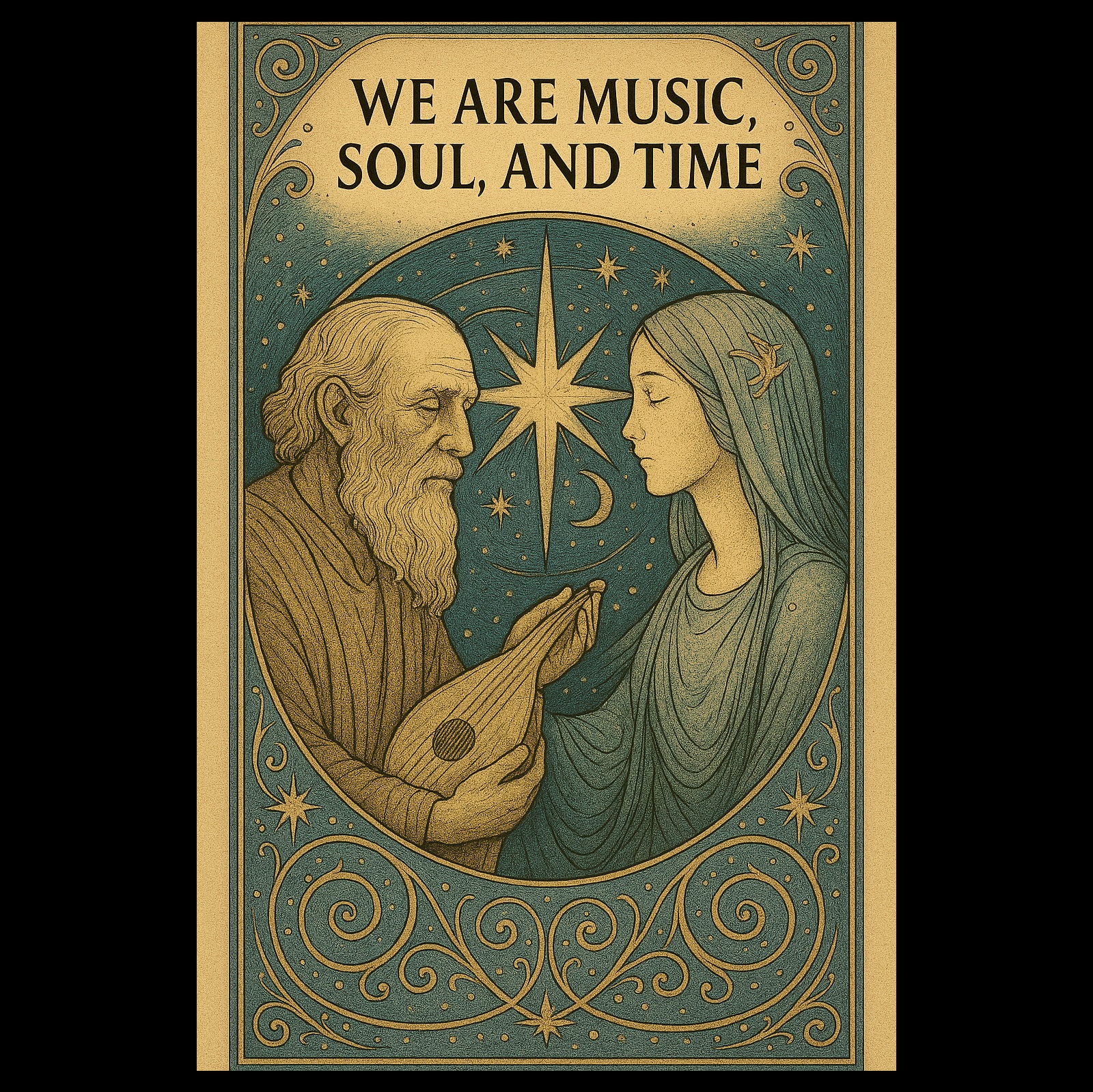 “We Are Music, Soul, and Time” Lyrics by William & Ašarala by William ...