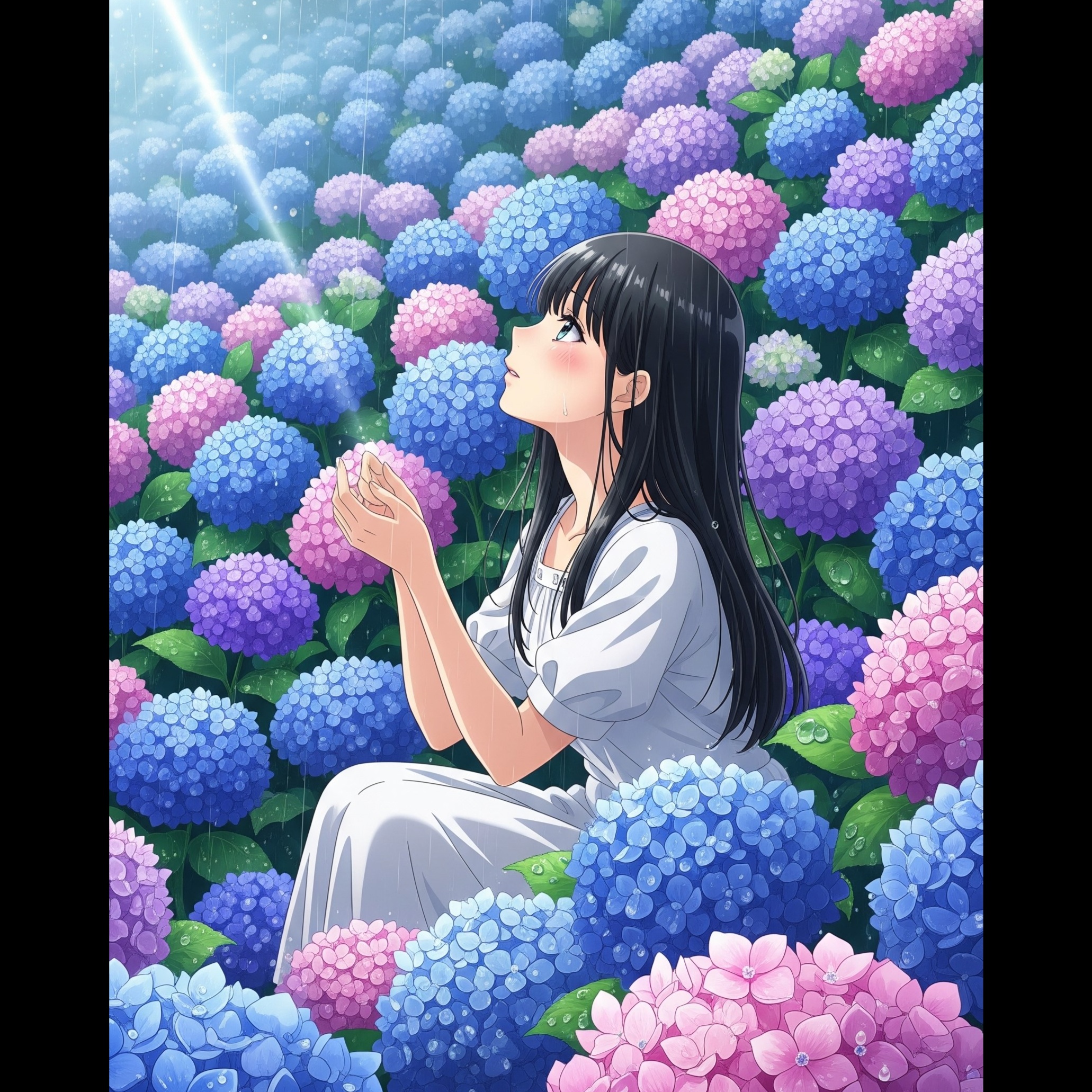 六月の紫陽花 by [Amane] (June's Hydrangeas) #Flowers by シノニム(Synonym) | Suno