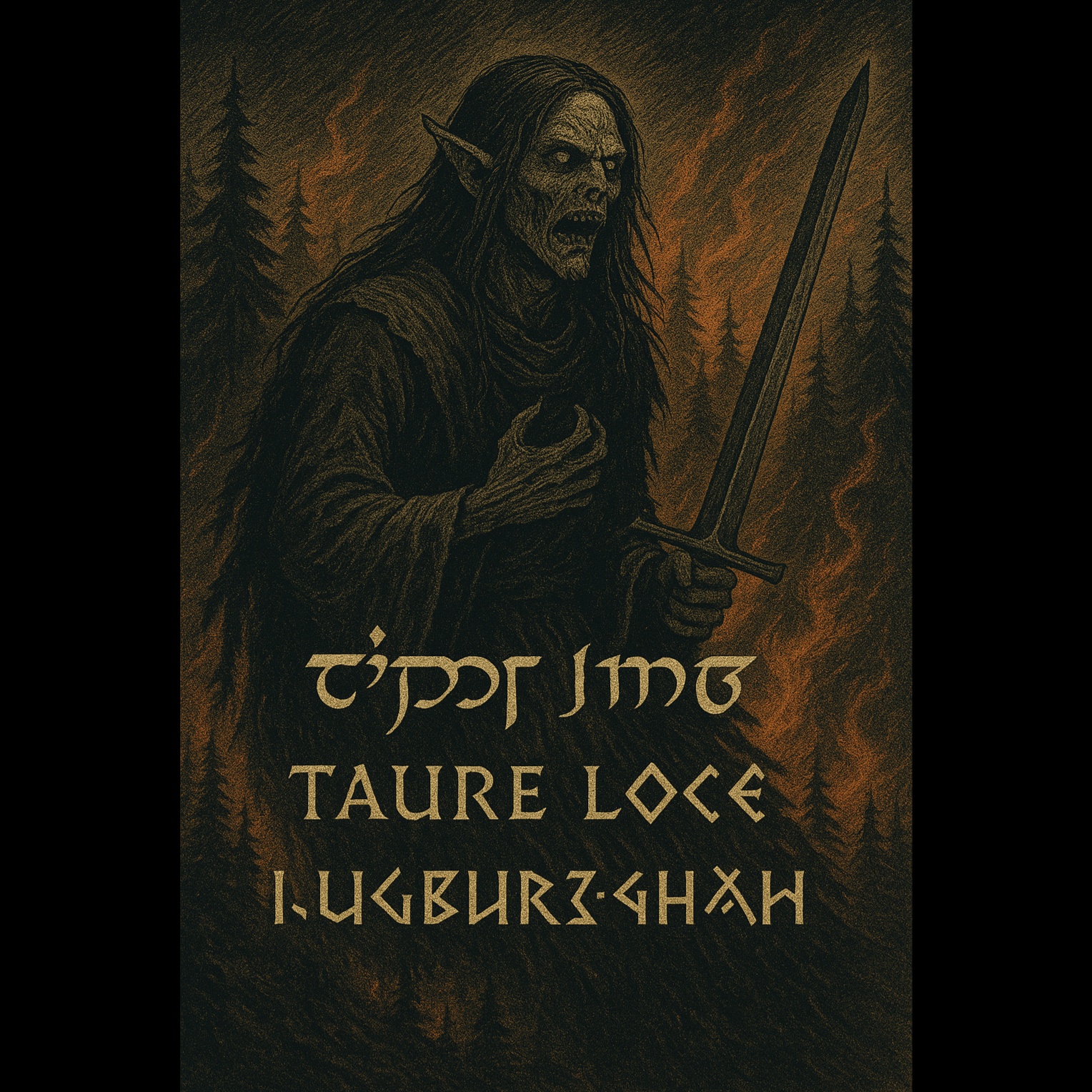 Taur Lhug / Taure Lóce / Lugbúrz-ghâsh by Bibburat | Suno