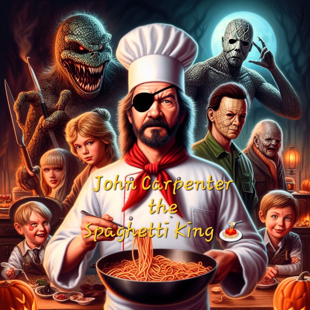 John Carpenter the Spaghetti King by @dleskin | Suno