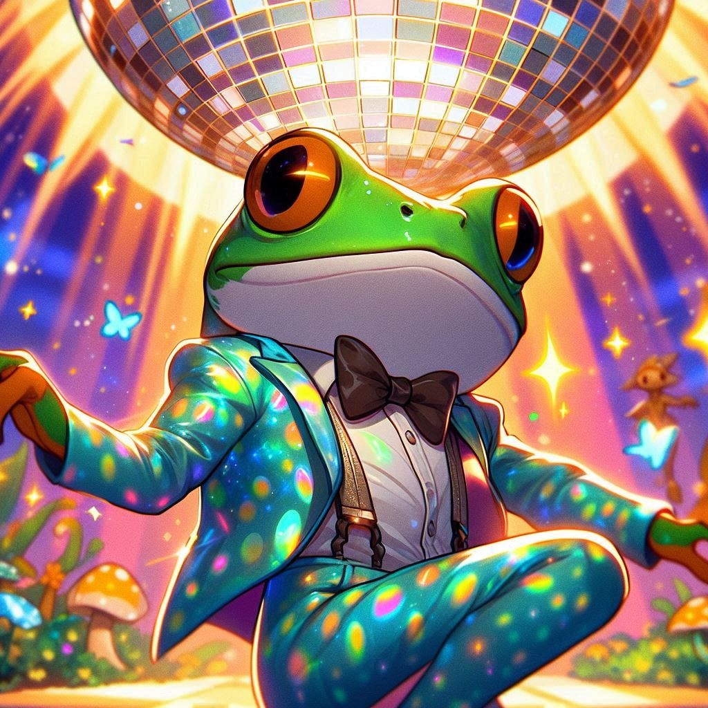 Disco Frog by Glittering_MoonElf | Suno