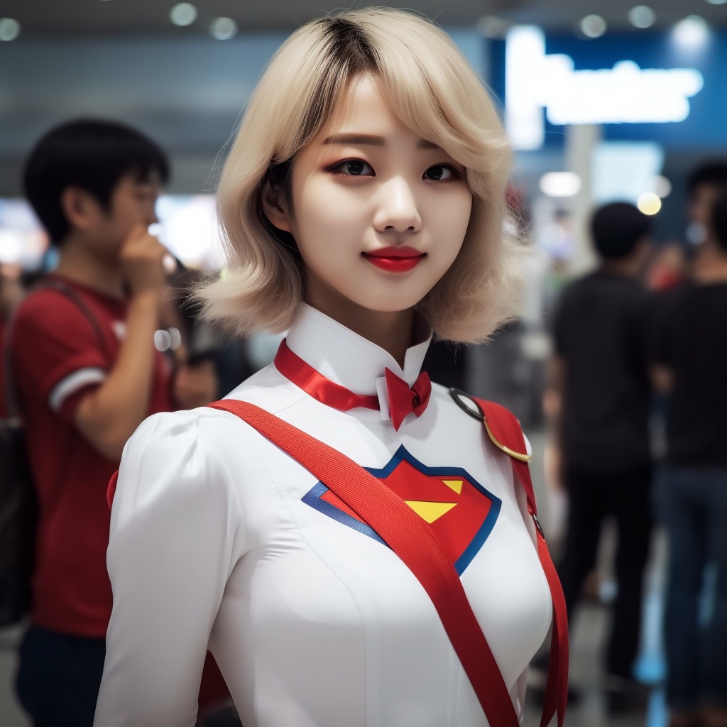 Powergirl Ai Cosplay By Ai Cosplay Challenge Enjoying Together Suno