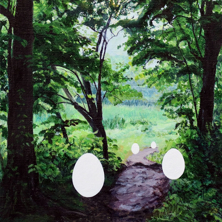 déjà-vu- poetry of wanderer-“Egg in Life’s Landscape” by @anfangen | Suno
