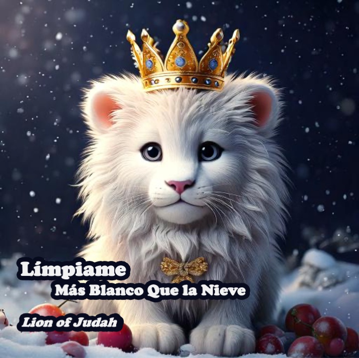 Límpiame, Más Blanco Que la Nieve by Lion of Judah | Suno