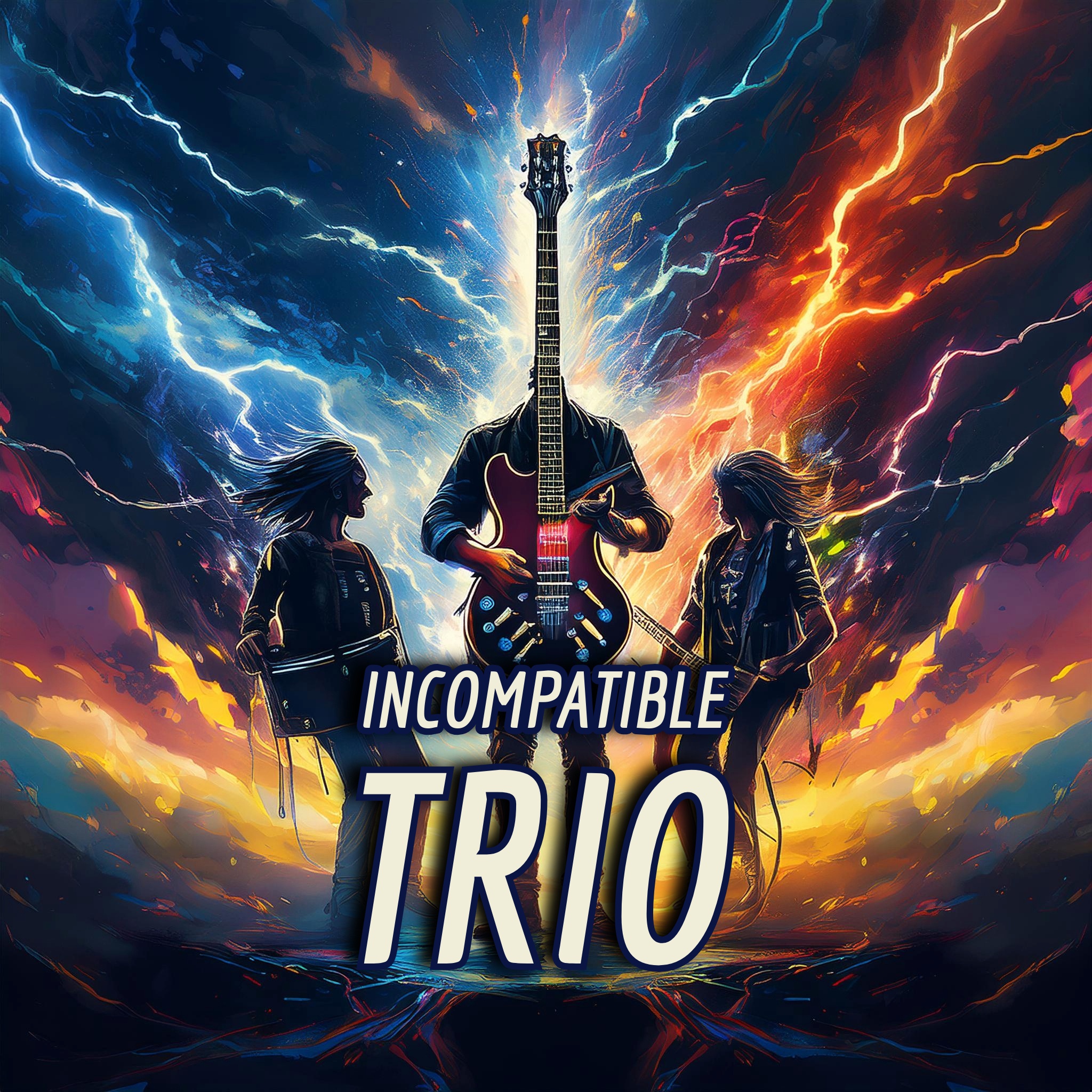 Incompatible trio (collab challenge) by Artistic Intelligence | Suno