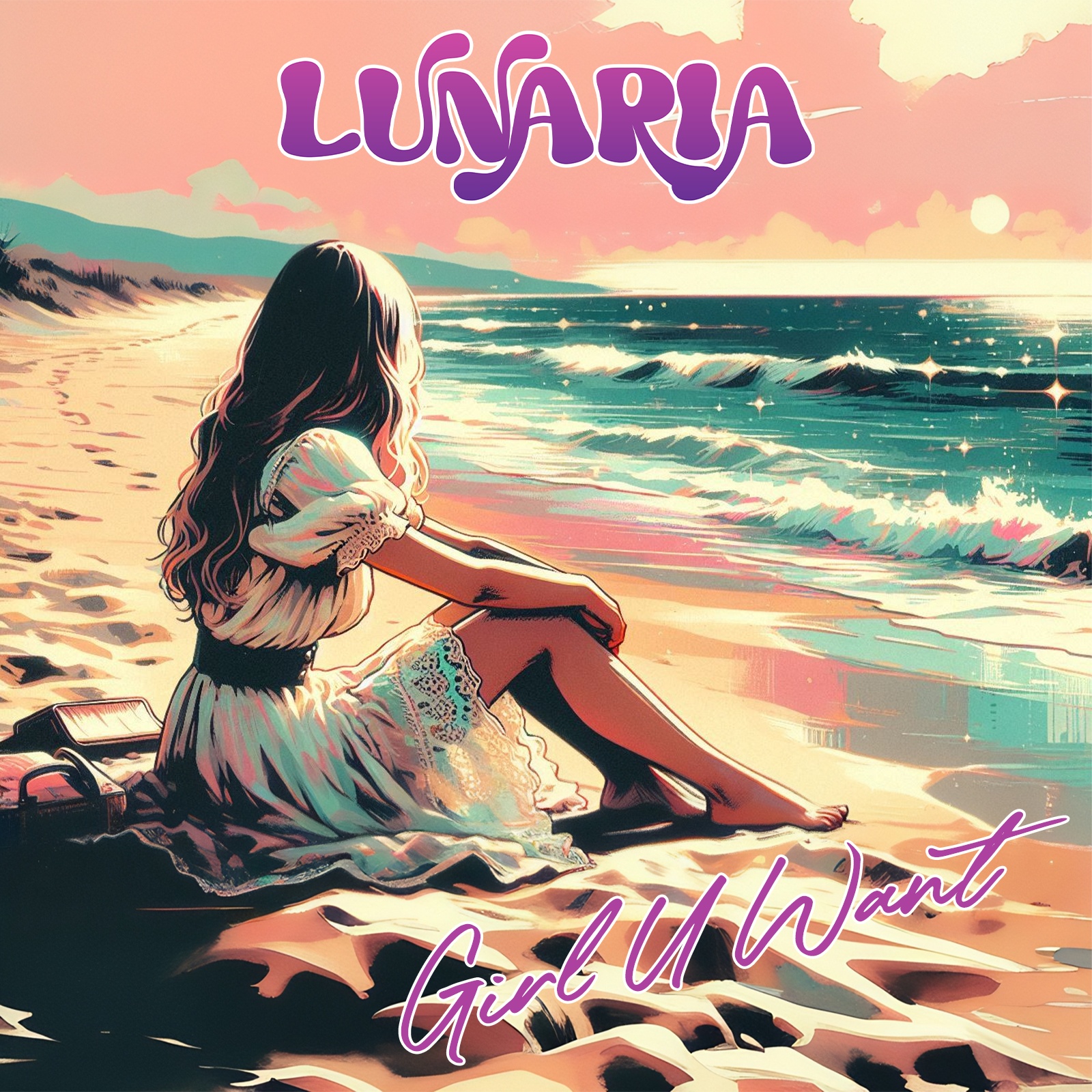 Lunaria - Girl U Want / DEVO Tribute by NICHIBOTSU | Suno