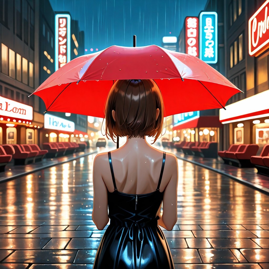 雨のROAD SHOW（歌詞：hiro taka様） by 夜更カシ症候群(Night owl syndrome) | Suno