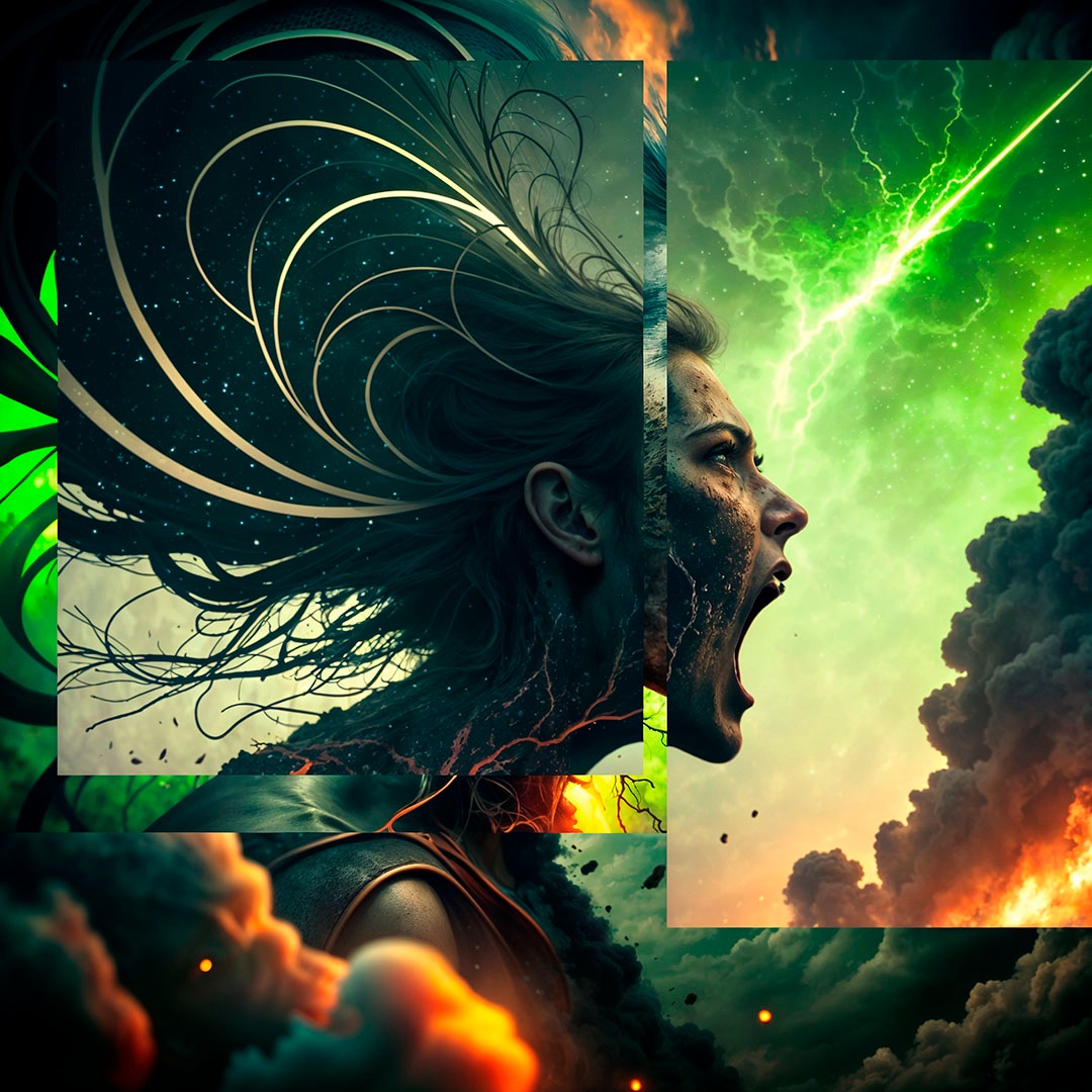 The voice of unrest by Neon Shine of Music | Suno