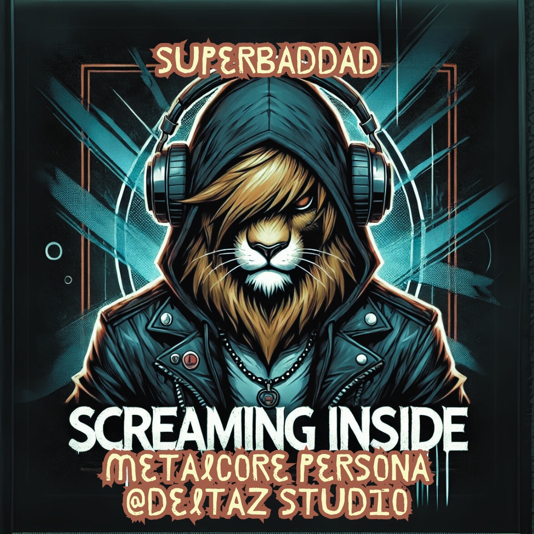 Screaming Inside (@Deltaz Studio Metalcore Persona Version) by SuperBadDad | Suno