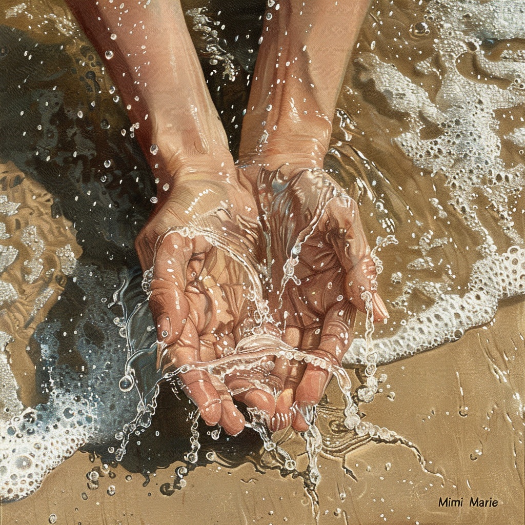 ~Like Water in the Sand by Mimi Marie | Suno