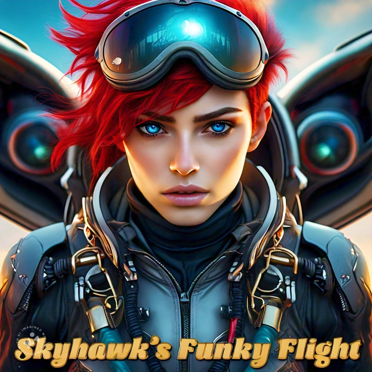 Skyhawk's Funky Flight by The Midnight Rebel Folk | Suno