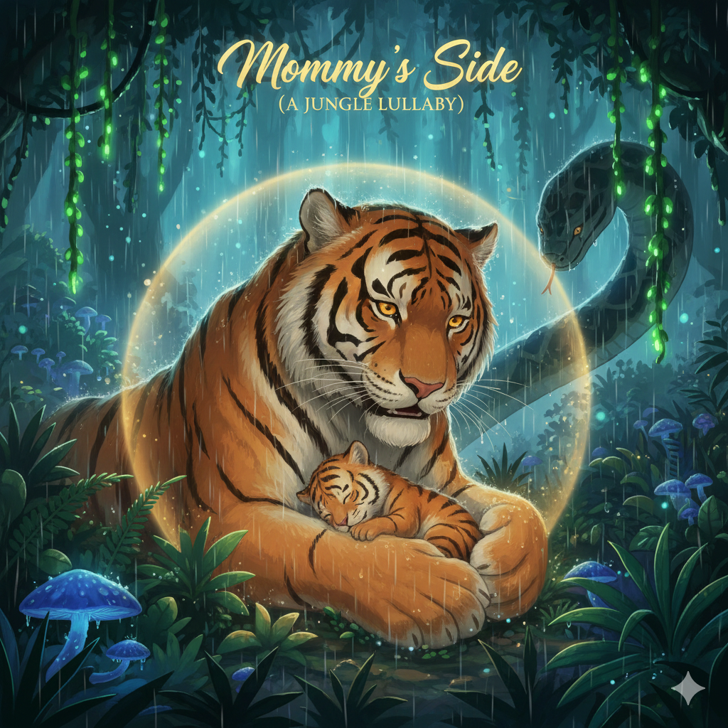 Mommy’s Side (A Jungle Lullaby) by Tiger__ | Suno