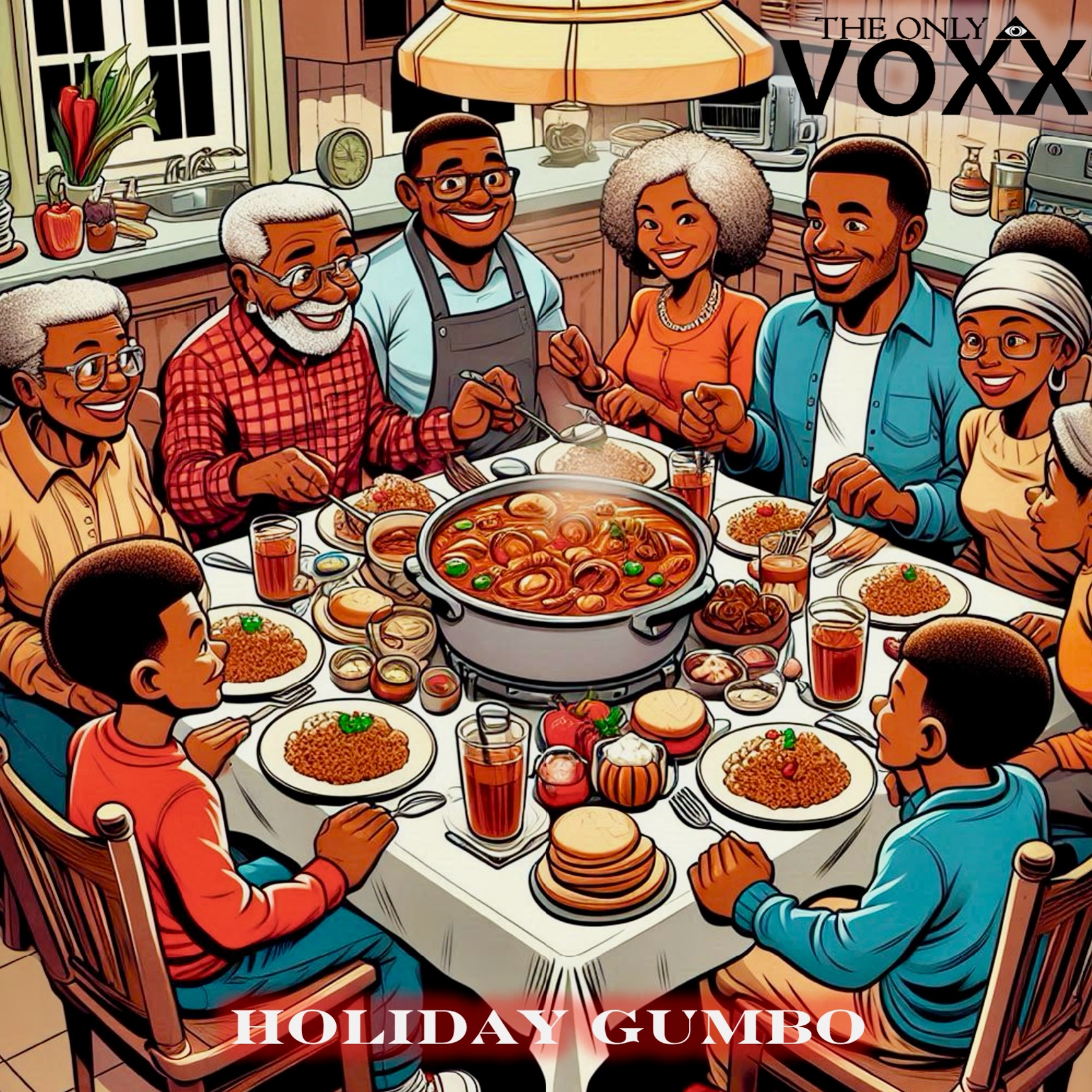 Holiday Gumbo by The Only Voxx | Suno