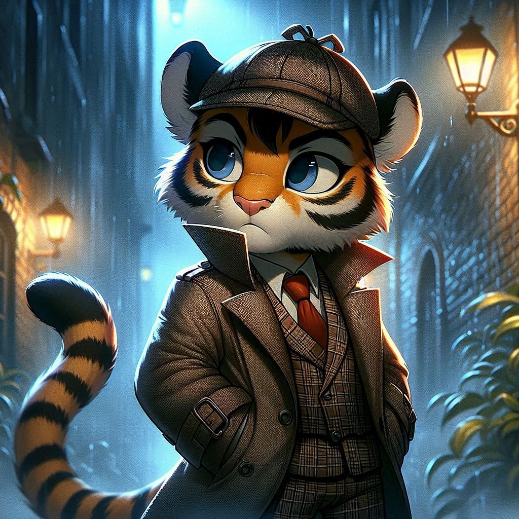 Tiger Cub Detective by Tiger__ | Suno