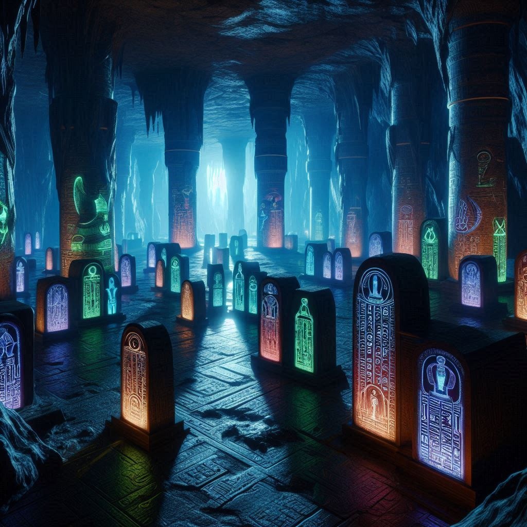 Pyramid Cave by PhantasmM | Suno