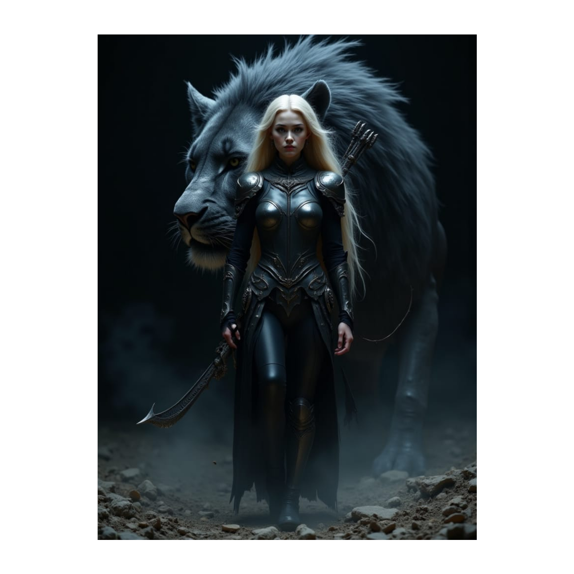 Synora the Huntress by Dark Angel Nyx | Suno